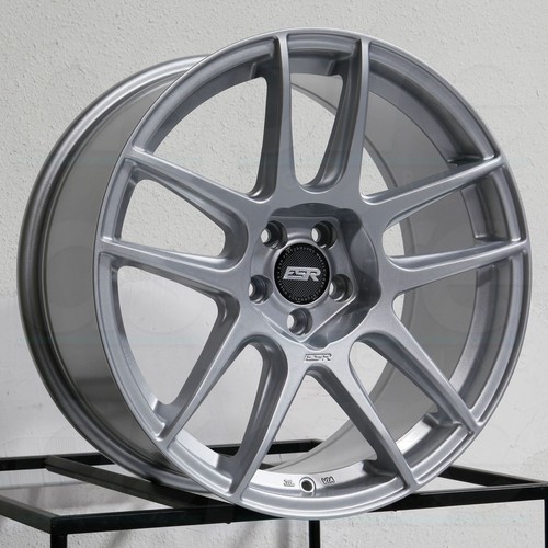 One 18x8.5 ESR CS08 CS8 5x112 35 Hyper Silver Wheel Rim 72.56 | eBay