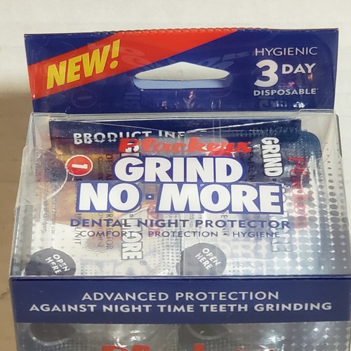 Plackers Grind No More Dental Night Mouth Guard Protector 10 Count ...