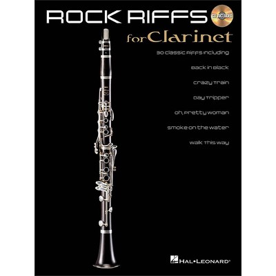 Hal Leonard Rock Riffs for Clarinet Book/CD | eBay