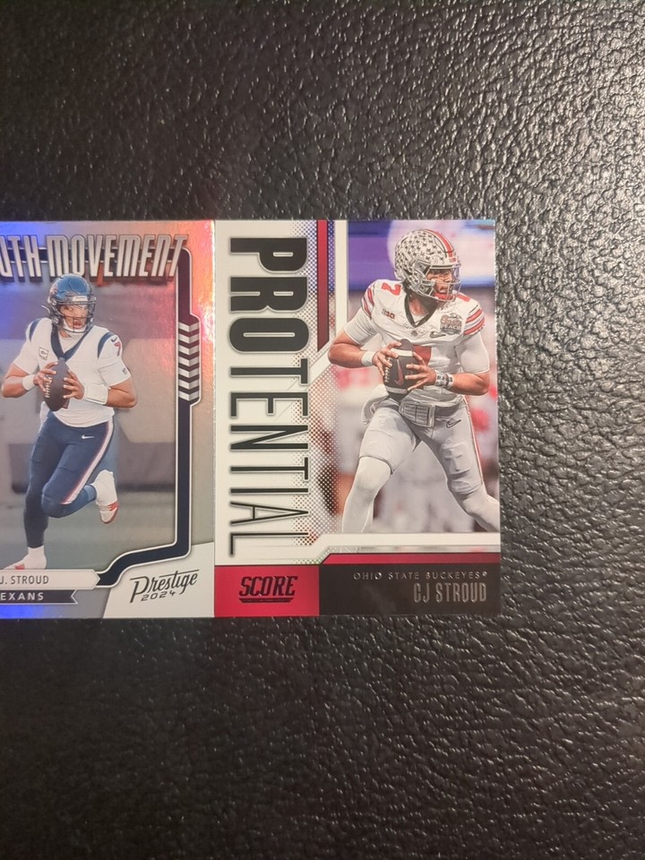 C. J. Stroud YOUTH MOVEMENT HOLO #YM-CSD 2024 Prestige Youth Movement ...