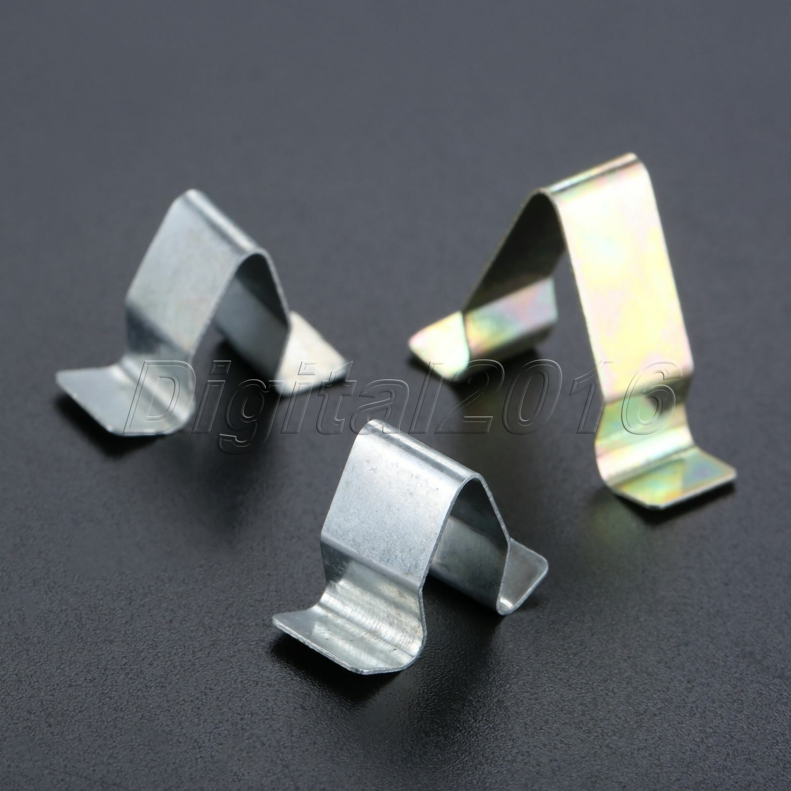 10Pcs 9x14mm Auto Car Metal Trim Panel Lining Clips Rivets Replace ...