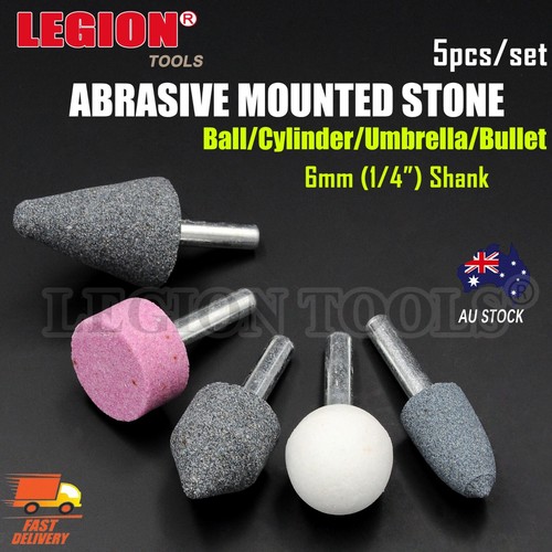 Abrasive Mounted Stone Point Grinding Head Rotary Tool Grinding Wheel ...