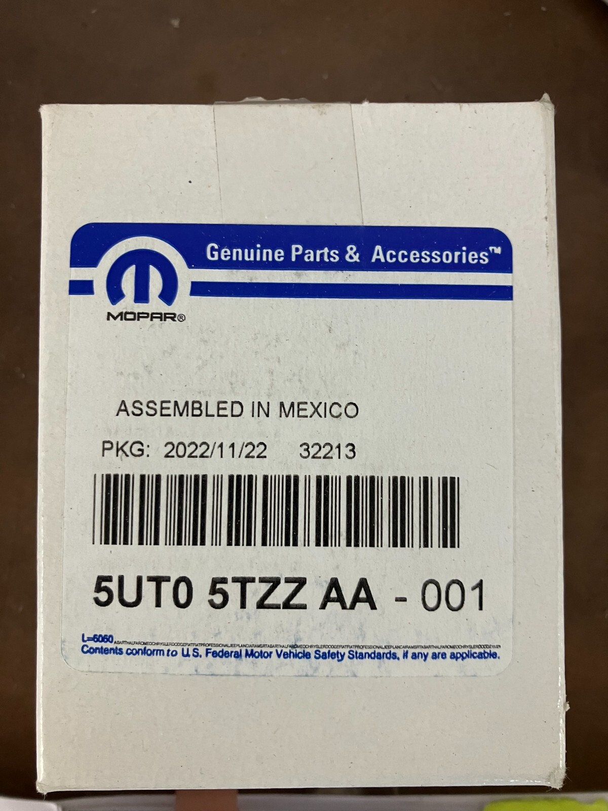 Park Assist Camera Control Module-Trailhawk, VIN: B Mopar 5UT05TZZAA ...