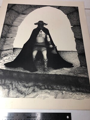 Bergson 1979 Black & White SIGNED & NUMBERED Original Lithograph Print ...