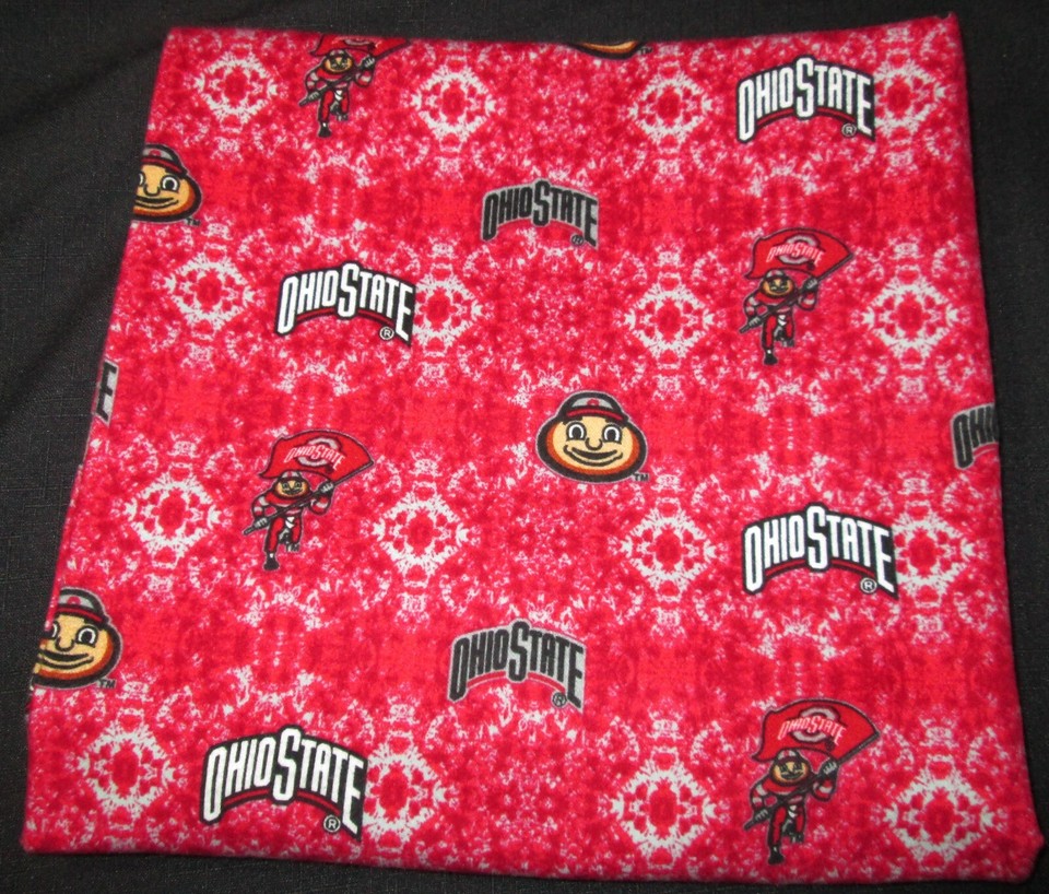 Ohio State Buckeyes Fabric Flannel Tie Dye Cotton | eBay