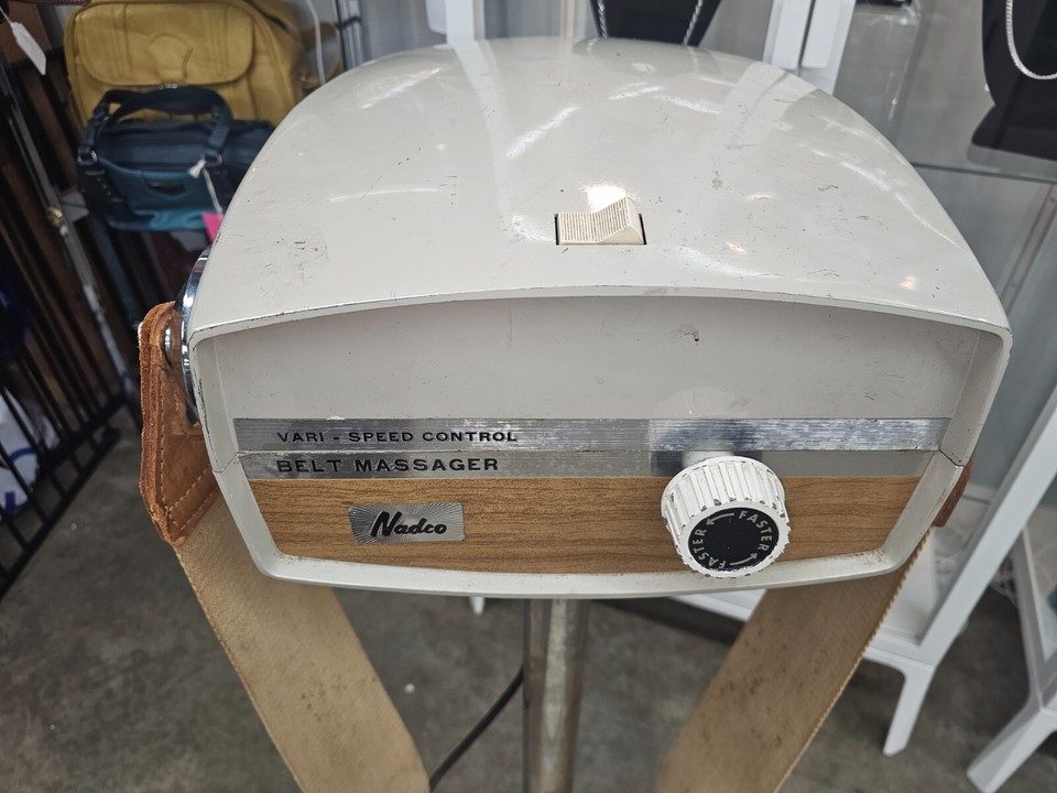 Vintage Nadco BR-307 BELT MASSAGER EXERCISE MACHINE Quack Science To ...