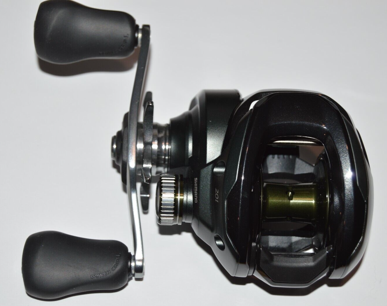 shimano curado 201 m baitcast reel left hand 6.2:1 NEW display model NO ...