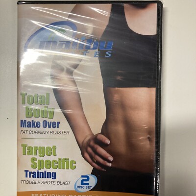New Sealed Malibu Pilates ~Total Body Makeover Fat Burning Blaster~ 2 ...