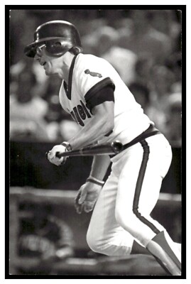 Brian Downing (1984) California Angels Vintage Baseball Postcard PCCA ...