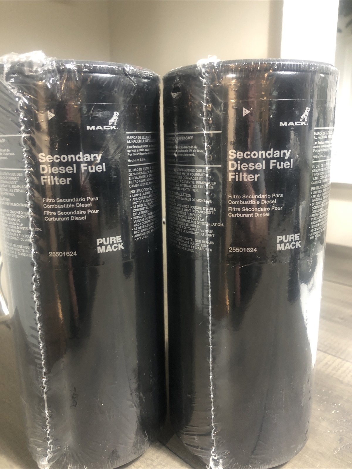 MACK 25501624 - Fuel filter cross reference