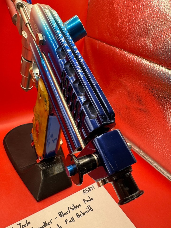 Shock Tech Vortex Autococker - Black/Silver Fade - Not Working | eBay