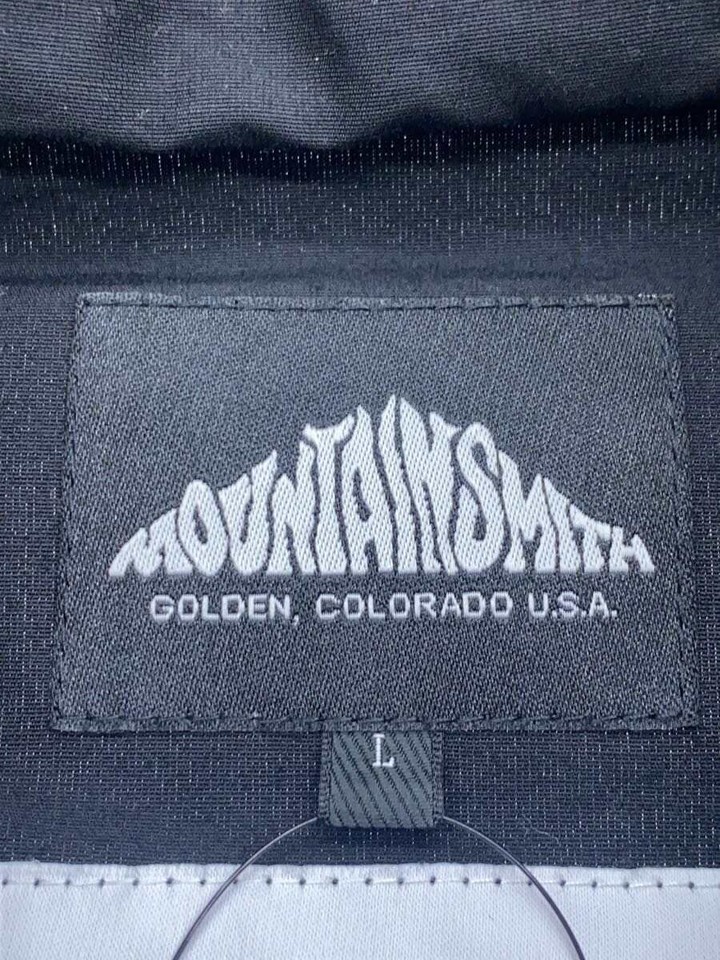 MOUNTAIN SMITH Mountain Parka, Size L, Cotton, Black, Solid Color, ms0 ...