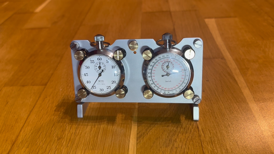 Smiths Stopwatch Rally Timer dashboard mounting panel jaguar austin mgb ...