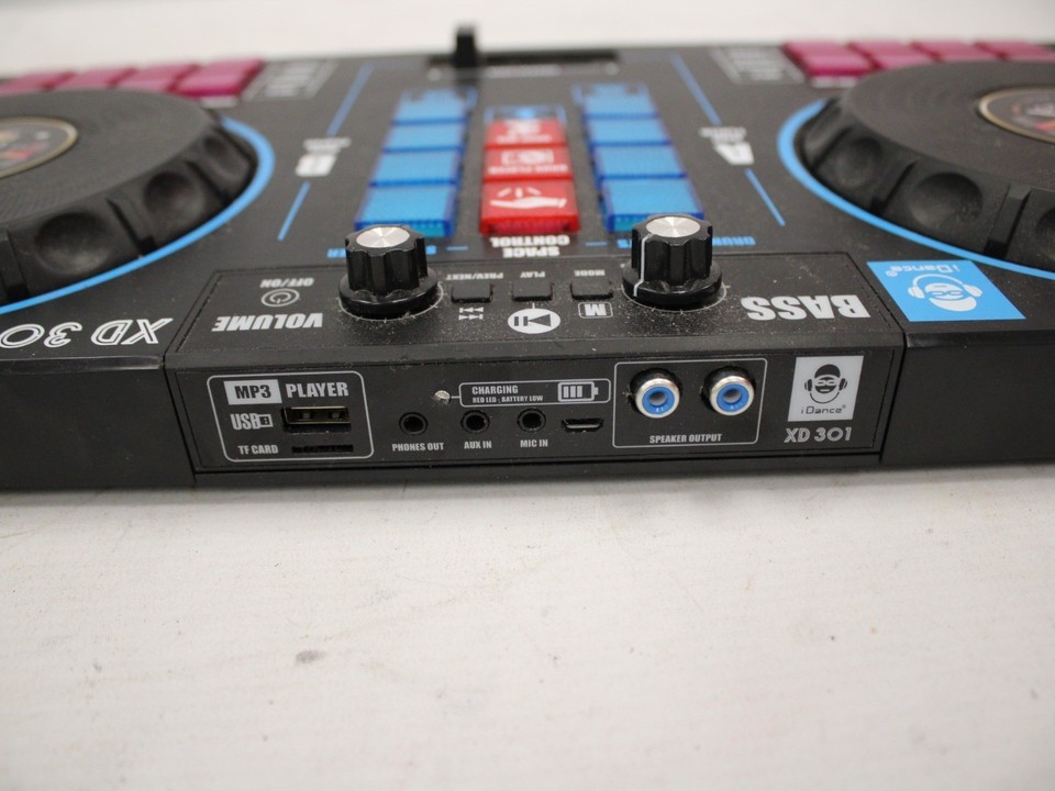 IDANCE Xd301 Dj Station With 2 Speakers Compact All‑In‑One Setup – T07 ...