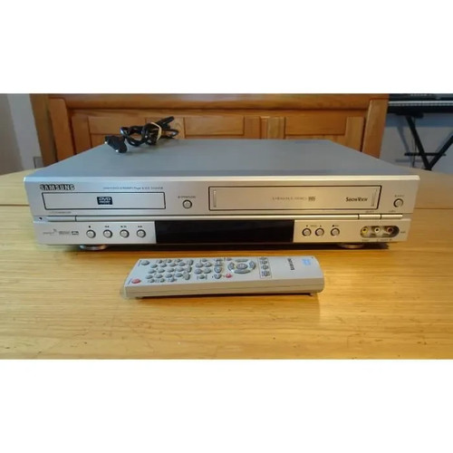 Combi Magnétoscope Lecteur DVD cassette enregistreur VHS SAMSUNG DVD ...