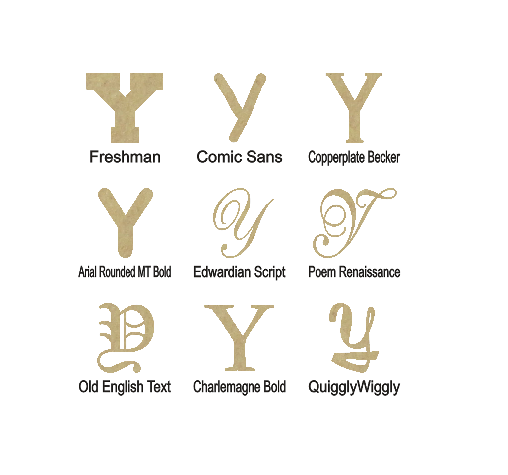 Wooden Letters – Cursive Wood Letter for Wall Décor for Wall, Nursery ...