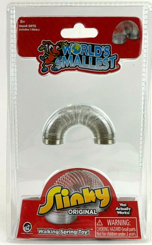 World's Smallest SLINKY SPRING Miniature Toy Doll House Retro | eBay