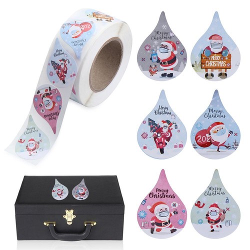 Packaging Seal Stickers Sticky Note Santa Claus Label Christmas Sticker ...