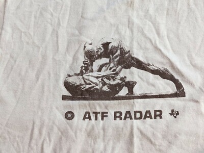 ATF Radar Westinghouse TI Hanes Single Stitch Khaki 50-50 USA L | eBay