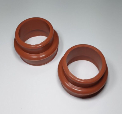 SILICONE DUAL PORT INTAKE MANIFOLD BOOTS VOLKSWAGEN T1 BUG & GHIA 1971 ...