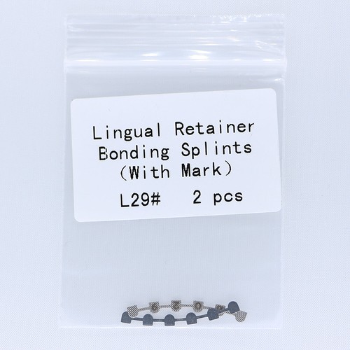 5 Packs Dental Lingual Retainer Bonding Splints with Mark L29# 2/pack ...