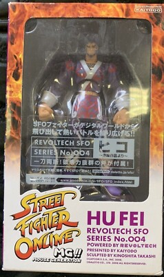 Revoltech Sfo No 004 Kaiyodo Hu Fei Street Fighter Online PVC Figure ...