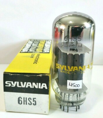1 Sylvania 6HS5 Vacuum Tube Tested New On Calibrated Hickok | eBay