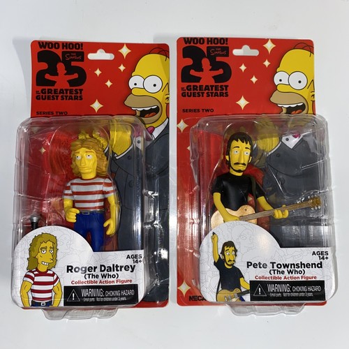 The Simpsons THE WHO 25 Greatest Guest Stars Roger Daltrey & Pete ...