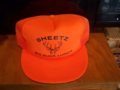 VINTAGE TRUCKERS HAT SHEETZ BIG BUCK CONTEST MESH SNAP BACK | eBay