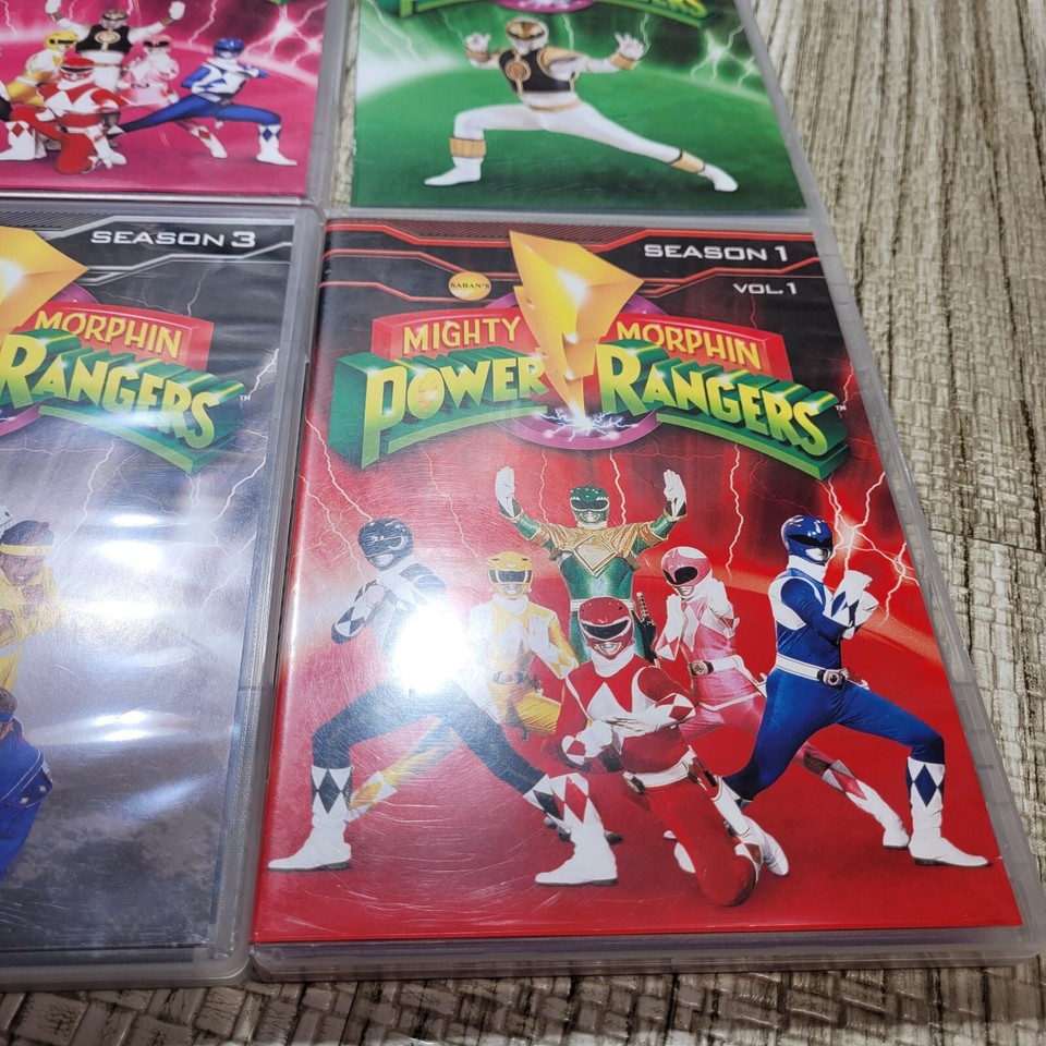 Mighty Morphin Power Rangers: The Complete Series 19 discs Seasons 1-3 ...
