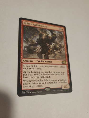 Goblin Rabblemaster M - NM M15 mtg | eBay