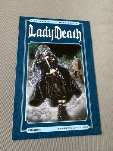 Lady Death # 25 LTD to 750 Juan Jose RYP Goth Girl Variant Cover B100 ...