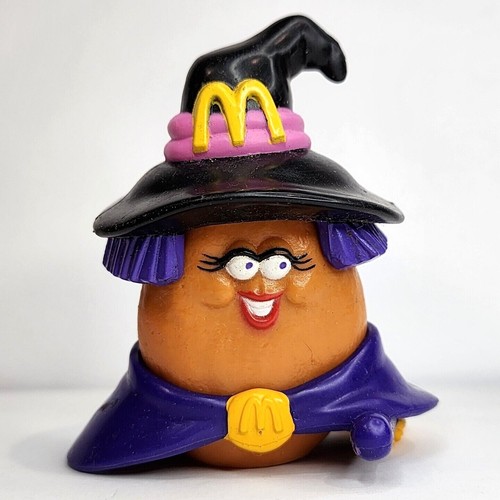 1992 McDonalds McNugget Halloween Buddies Witch Happy Meal Toy Figure ...