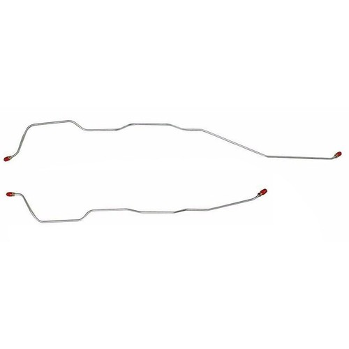 67-68 Chevrolet Chevy Impala Rear Axle Housing Brake Lines Set Drum ...