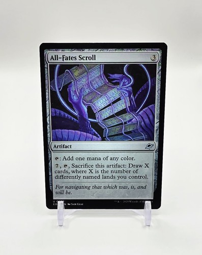 All-Fates Scroll Uncommon Magic The Gathering TCG Edge Of Eternities ...