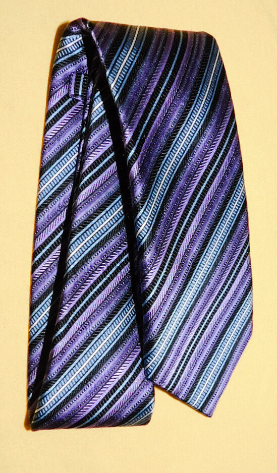 J.Z.RICHARDS MADE IN U.S.A. MULTI COLOR STRIPED TIE - TIES - DESIGNER ...