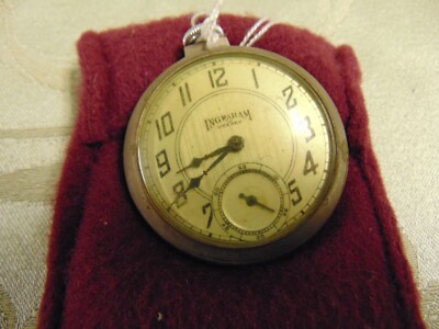 INGRAHAM POCKET WATCH VINTAGE | eBay