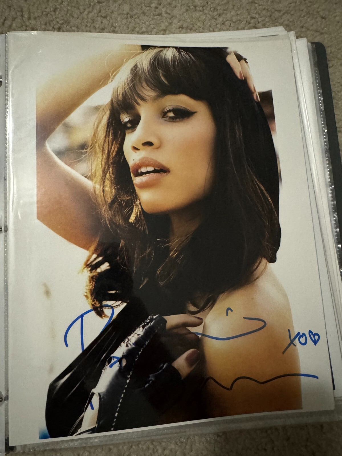 ROSARIO DAWSON Signed 8x10 Gorgeous Autograph Signed In Person - Ahsoka ...