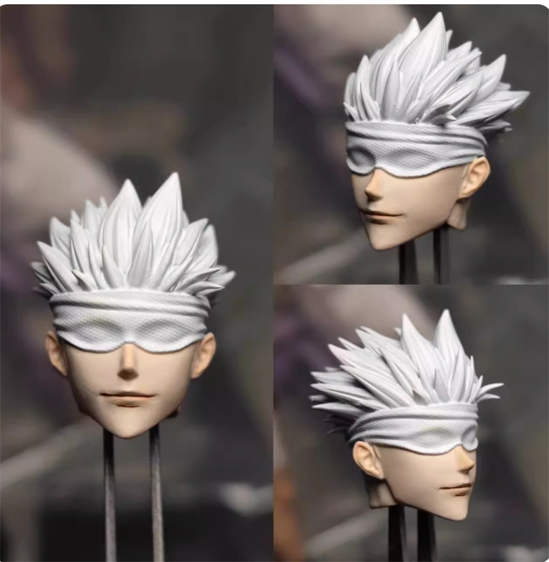 1/12 Jujutsu Kaisen Satoru Gojo Head Carving For 6" SHF/FIGMA Male ...