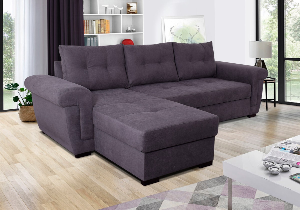 Large Corner Sofa Bed With Storage | Baci Living Room