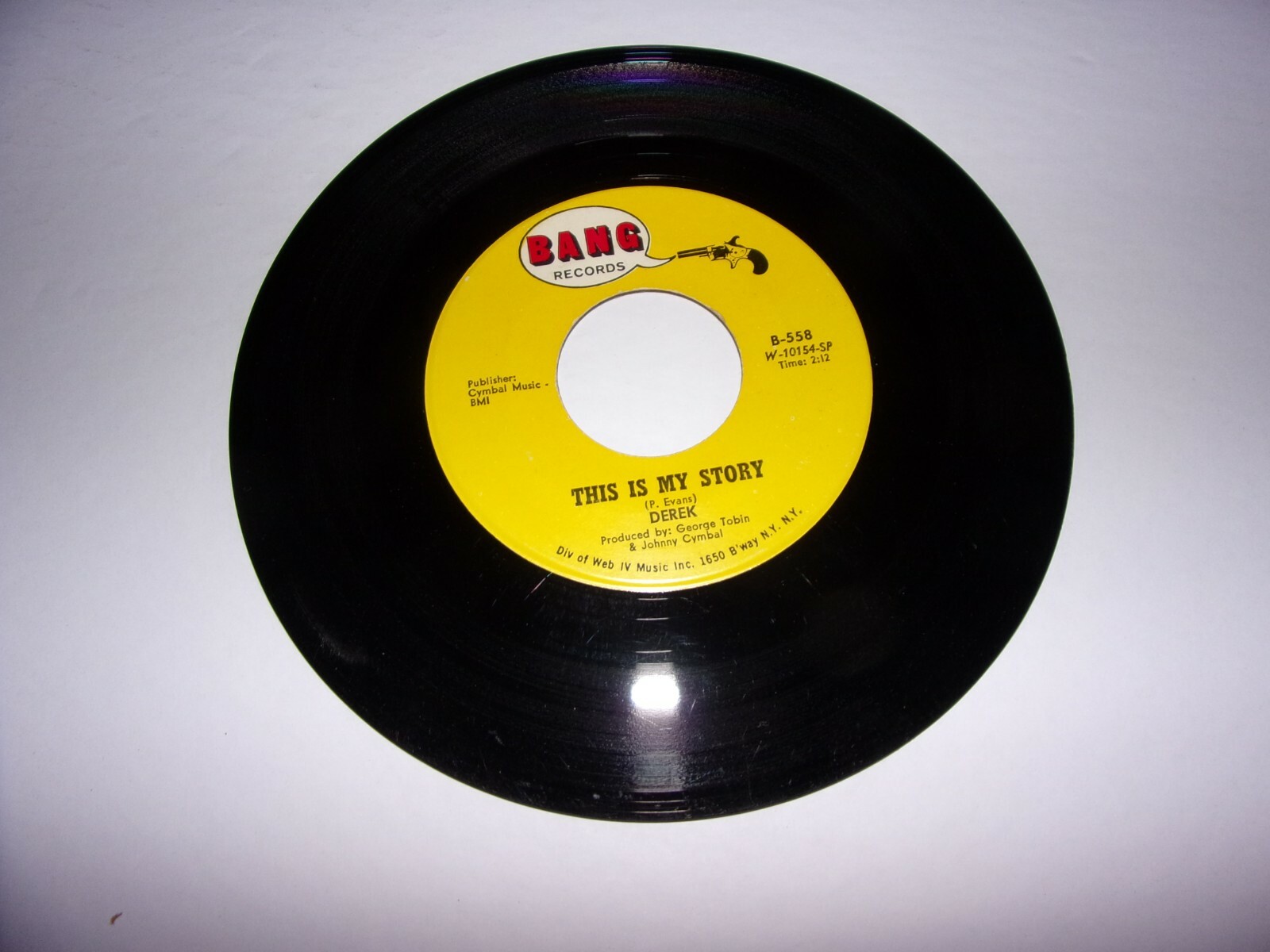 Derek: Cinnamon / This Is My Story / 45 Rpm 1968 / VG+ | eBay