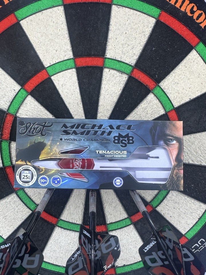 Shot Darts Michael Smith Tenacious Darts 25g | eBay UK