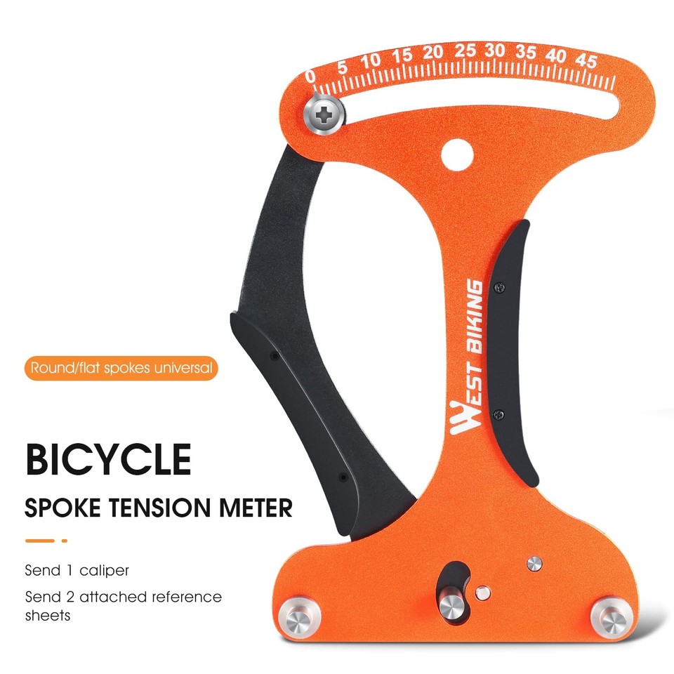 Spoke Tension Meter Aluminum Alloy Bicycle Wheel Tool Wire Tension ...