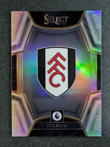 2022-23 Panini Select EPL FULHAM Silver Prizm Team Badge Logo SP #3 | eBay