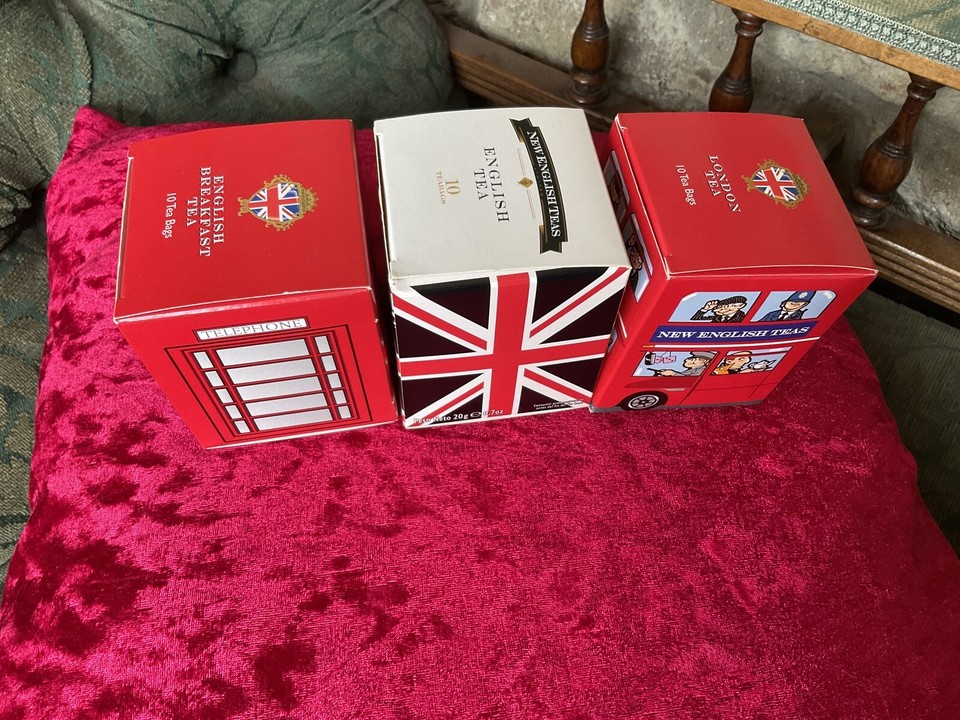 MIXED CRATE & CUP TEA BAG BOXES/ ENGLISH TEAS/ WHITTARD COFFEE ~EMPTY ...