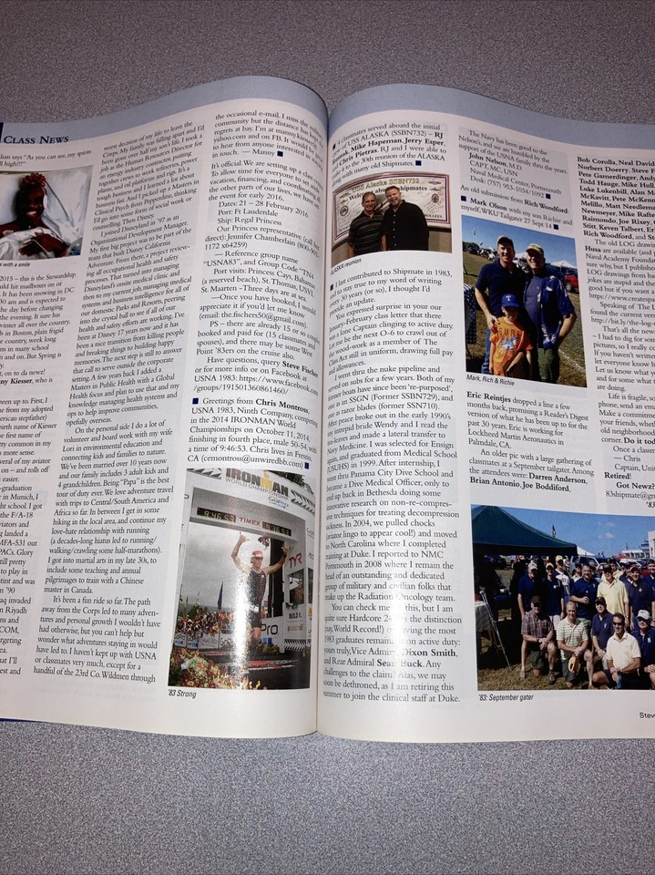 SHIPMATE Magazine US Naval Academy Alumni Assn Spring 2015 | eBay