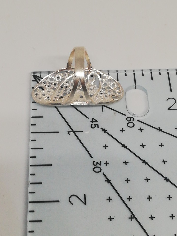 JARA .925 SOLID FINE SILVER WOMEN'S FILIGREE RING .925 SIZE 6.5 | eBay