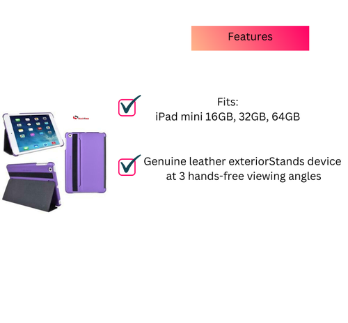 Marware MicroShell Folio for iPad mini - Purple | eBay