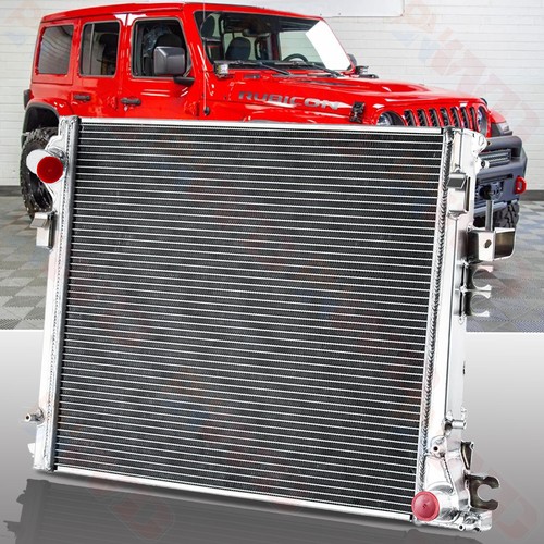 13754 2 Row Aluminum Radiator For 2018-23 Jeep Wrangler JL Gladiator 3 ...