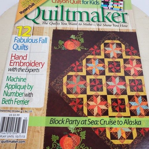 2013 Quiltmaker Magazine Quilting Pattern Guide | eBay